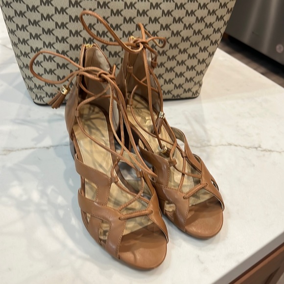 MICHAEL Michael Kors | Shoes | Michael Kors Low Block Heels | Poshmark